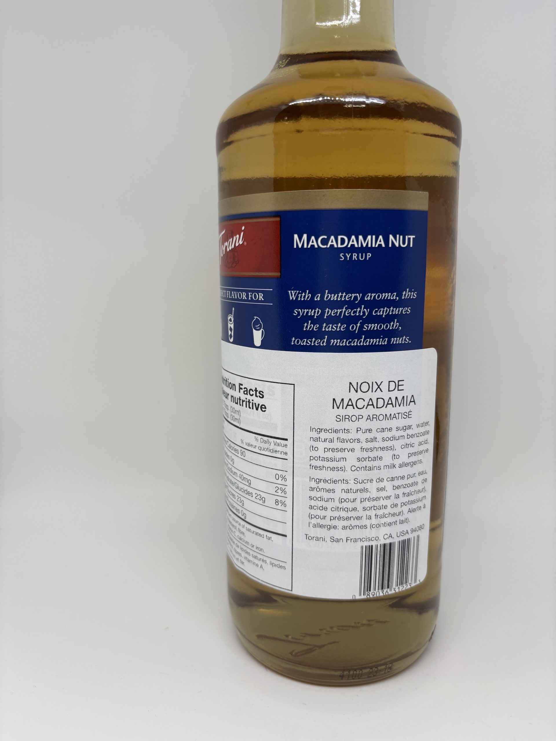 Macadamia Nut – Flavouring Syrup | McQuarries Tea & Coffee Merchants
